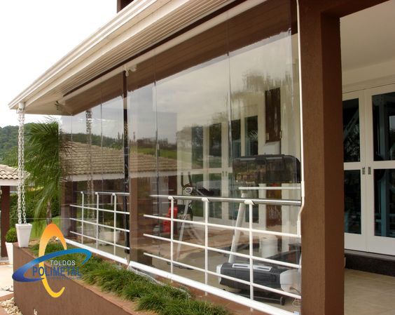 Toldo Cortina Transparente